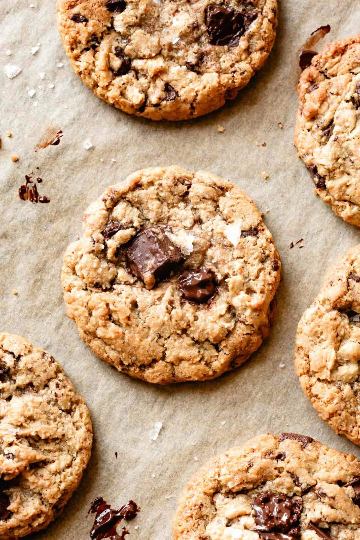 Soft & Chewy Almond Flour Oatmeal Cookies • The Bojon Gourmet